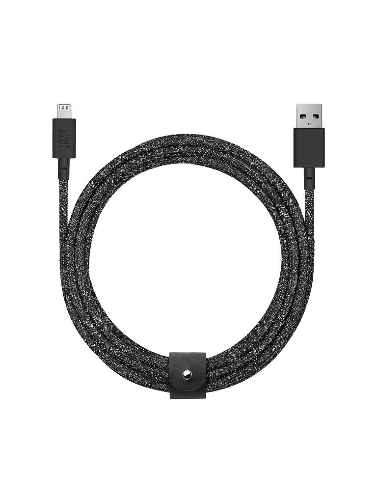 NATIVE UNION Ladekabel - Belt Cable 3m (Black) bunt