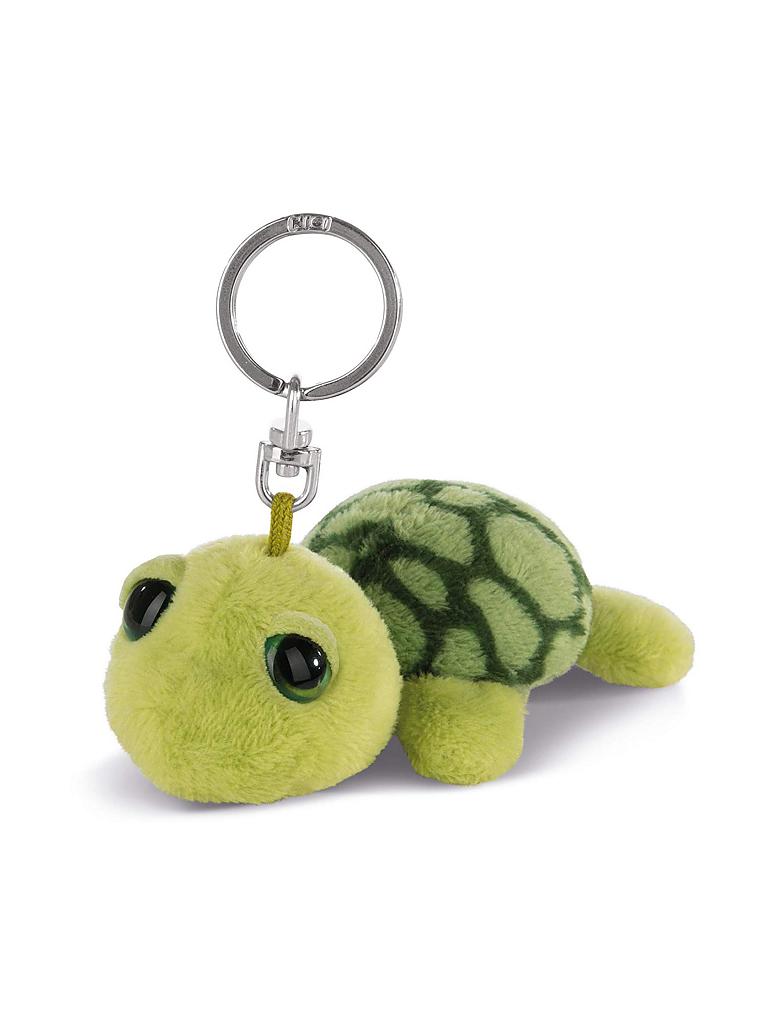 NICI Schlüsselanhänger Schildkröte Slippy 10cm grün