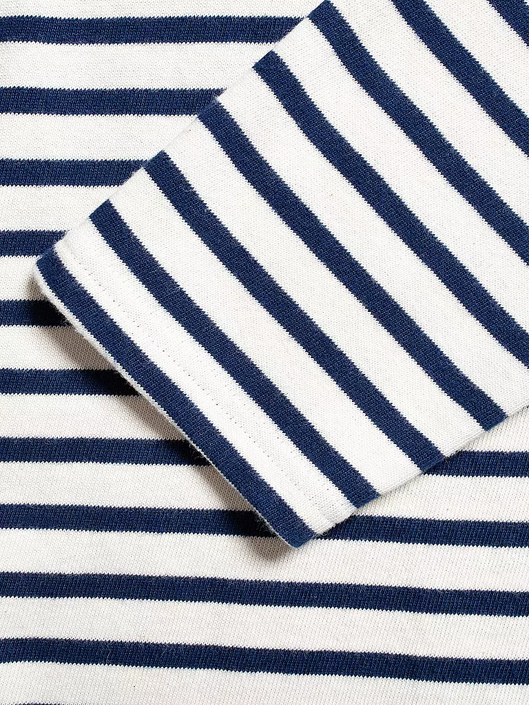 NUDIE JEANS Langarmshirt CHARLES weiss