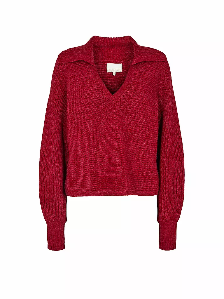 NÜMPH Pullover NUCALLISTA rot