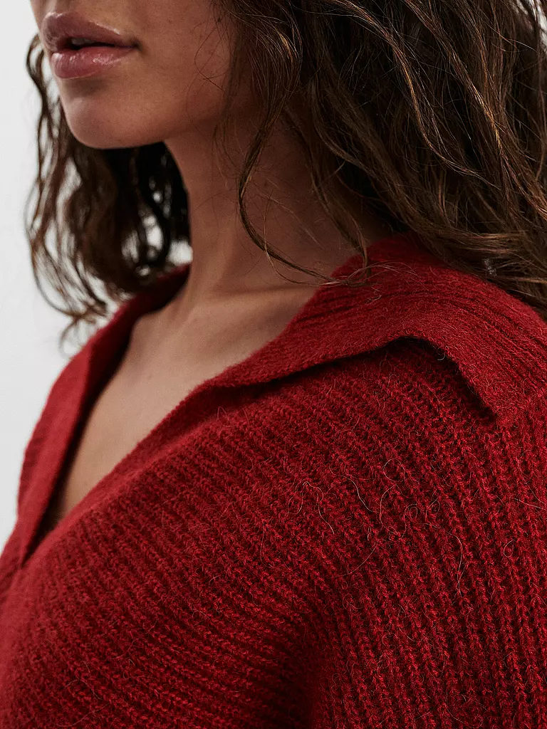 NÜMPH Pullover NUCALLISTA rot