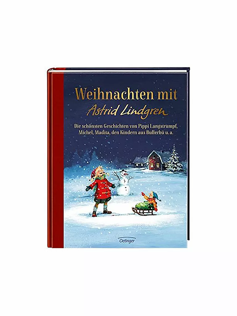 OETINGER VERLAG Buch - Weihnachten mit Astrid Lindgren - Die schönsten Geschichten keine Farbe