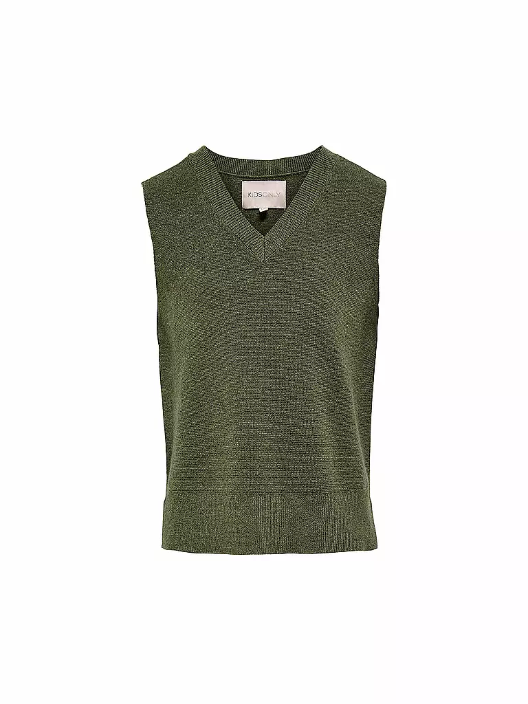 ONLY Mädchen Pullunder KONDALLAS olive