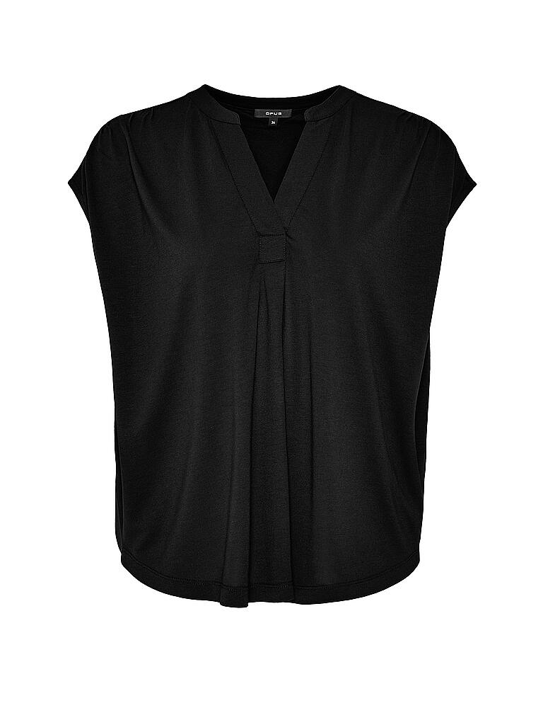OPUS Blusenshirt SIBES schwarz