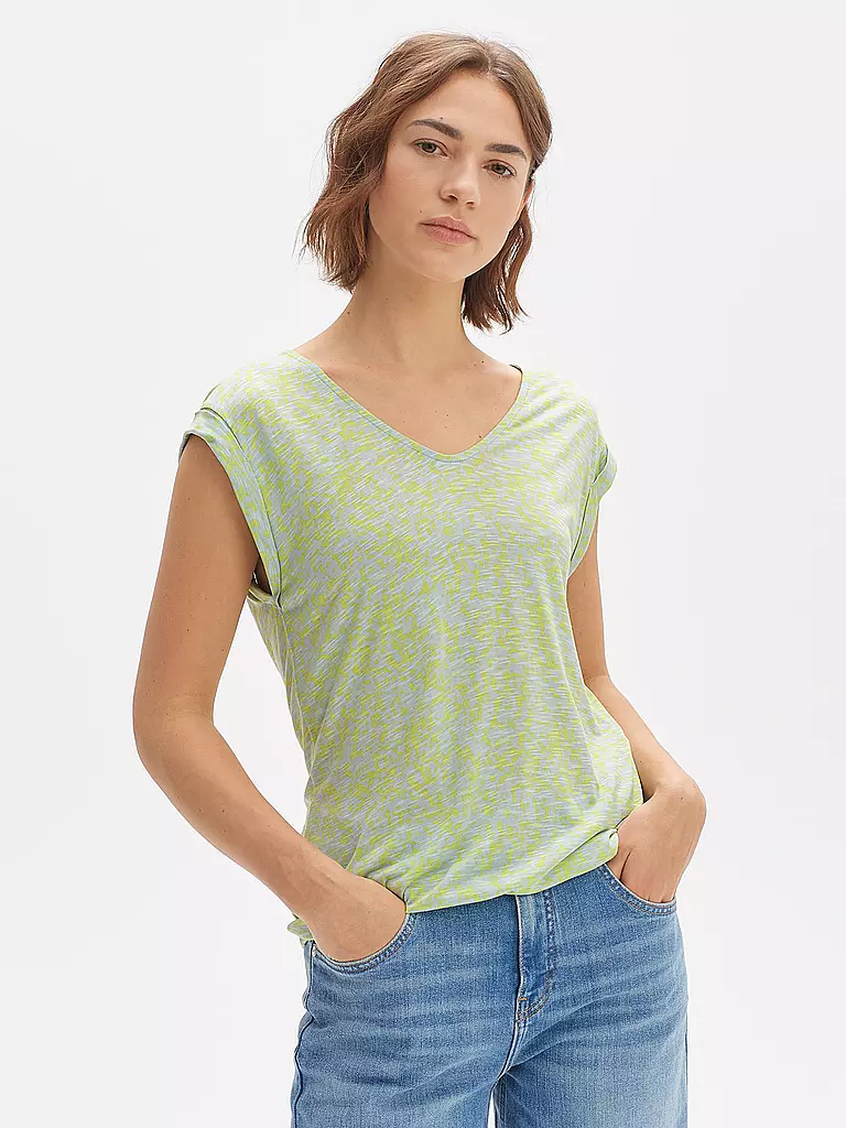 OPUS Blusenshirt SOSSO grün