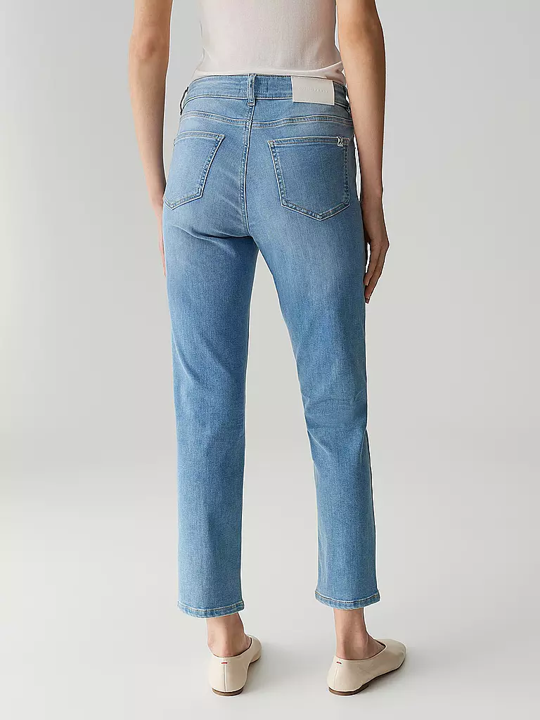 OPUS Jeans Straight Fit MELLY BASE hellblau