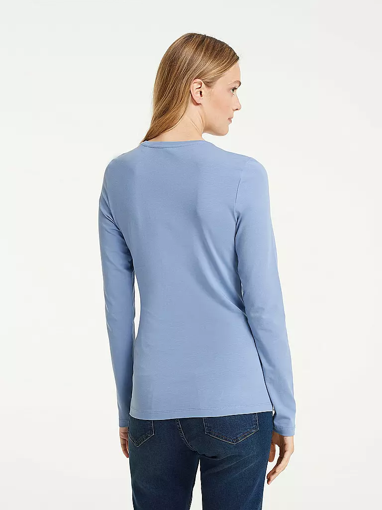 OPUS Langarmshirt SMILLA hellblau