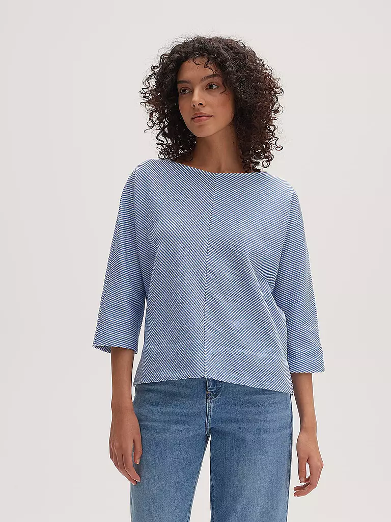 OPUS Shirt SUNI blau