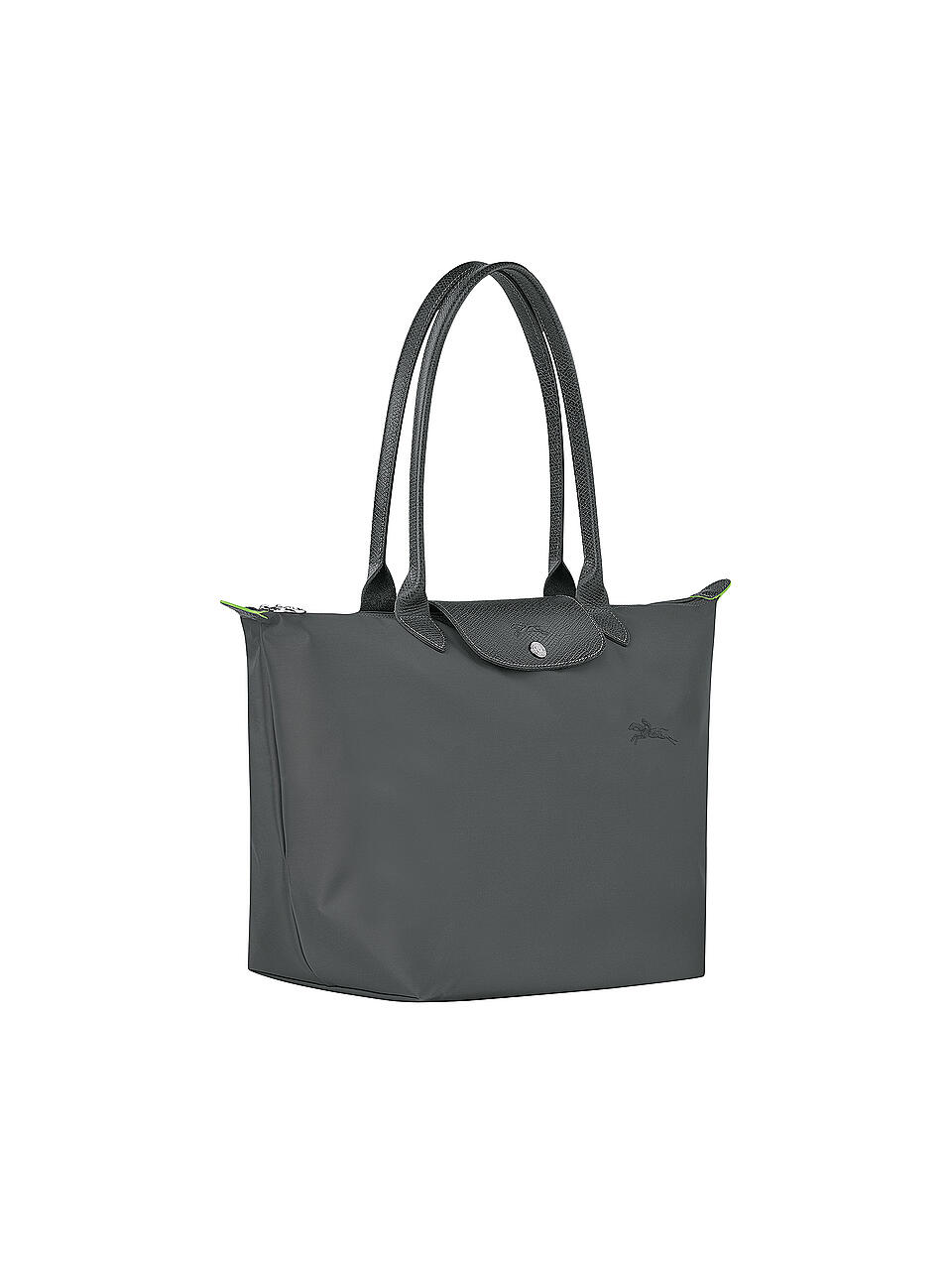 LONGCHAMP Le Pliage Green Shopper Large, Graphite grau