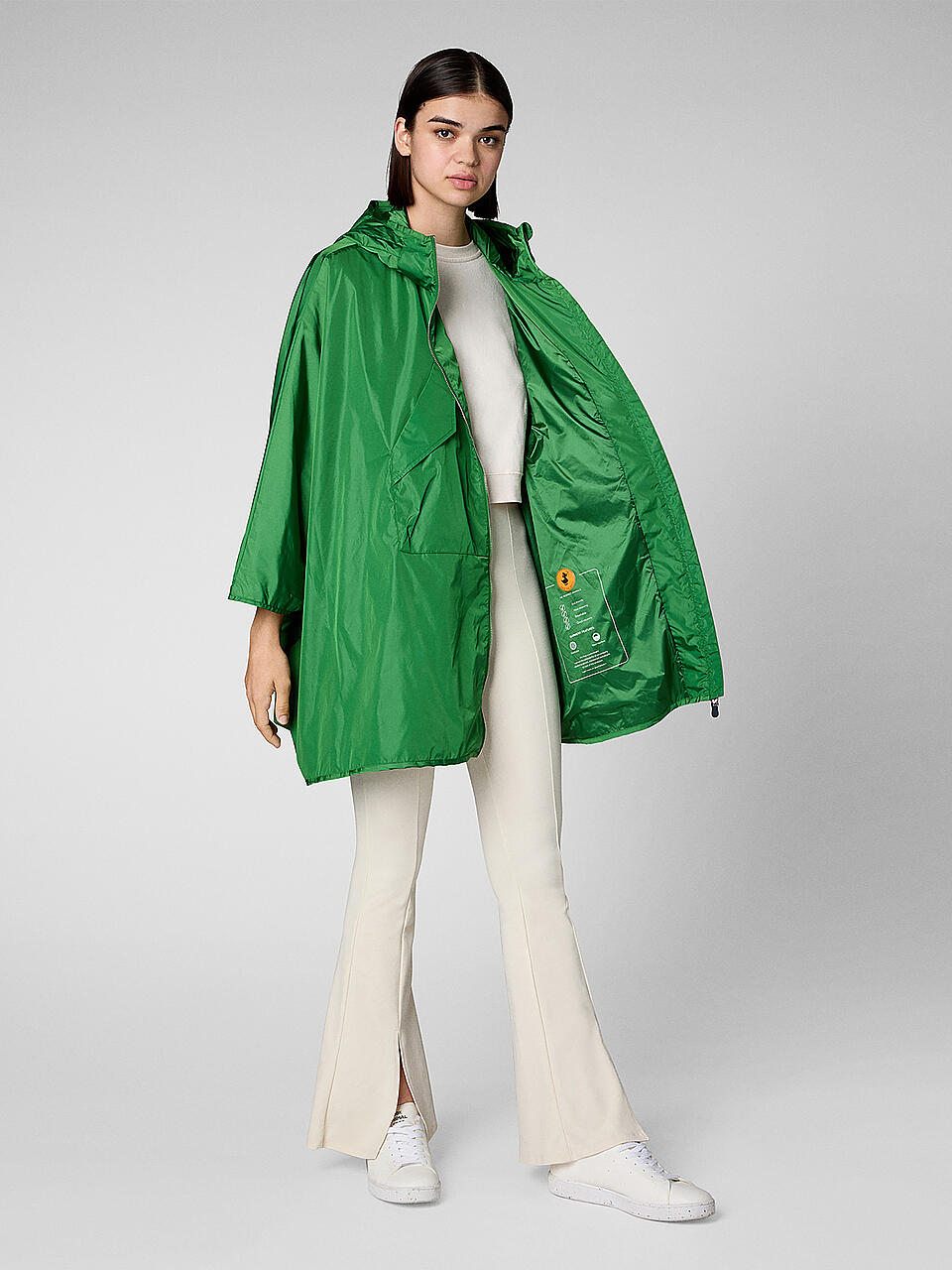 SAVE THE DUCK Poncho grün