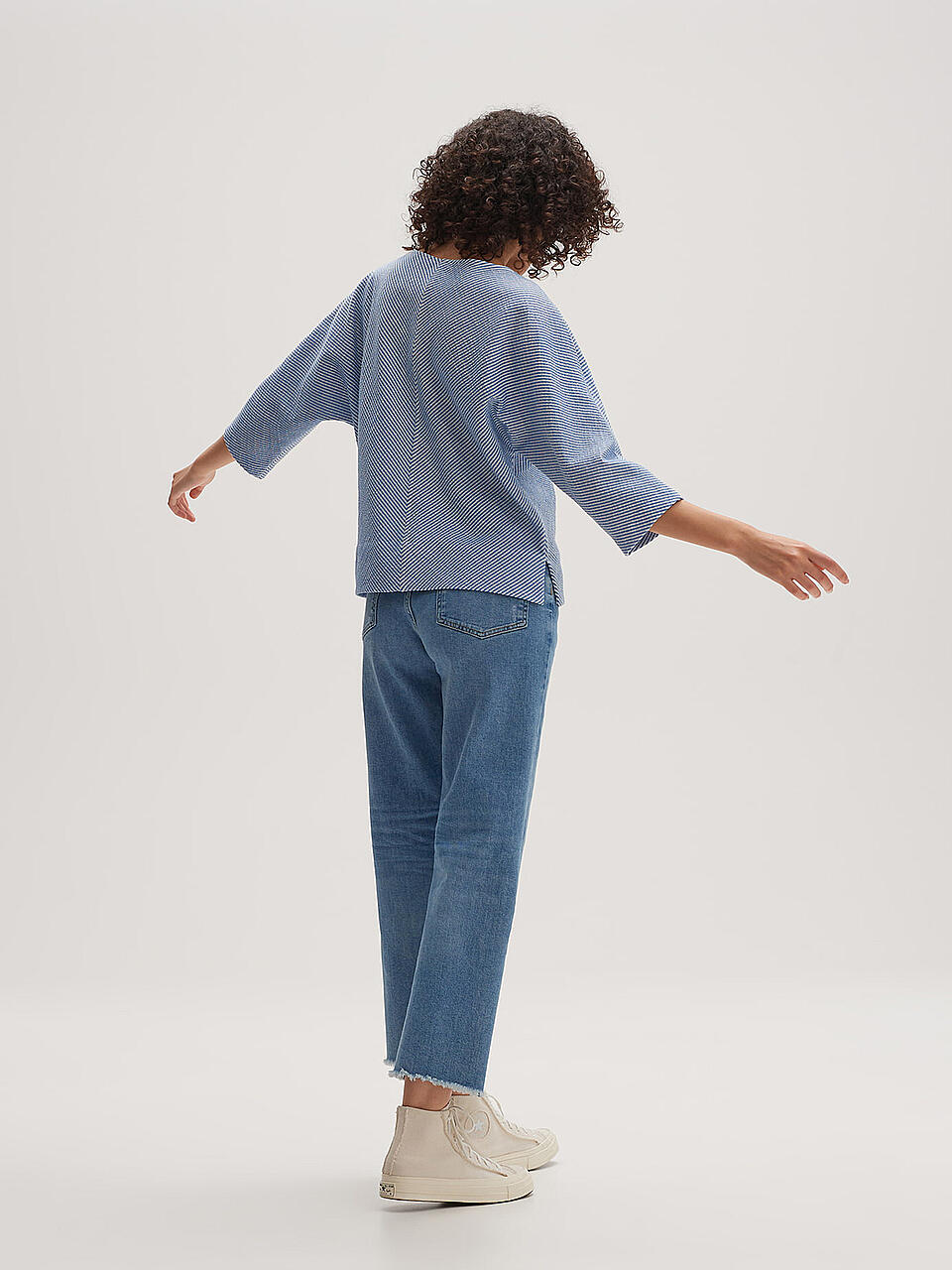 OPUS Shirt SUNI blau
