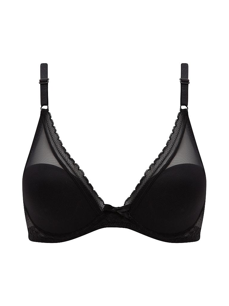 PASSIONATA T-Shirt BH mit Racerback "Embrasse Moi" (Schwarz) schwarz