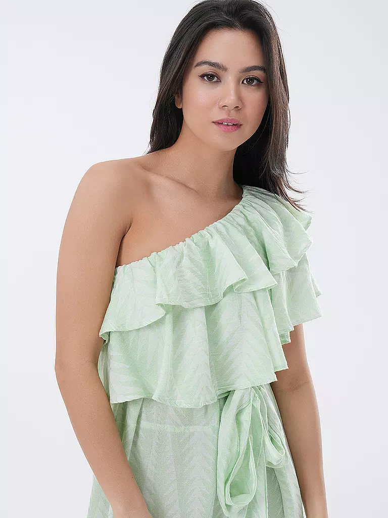 PEARL & CAVIAR Maxikleid ZAKAR mint