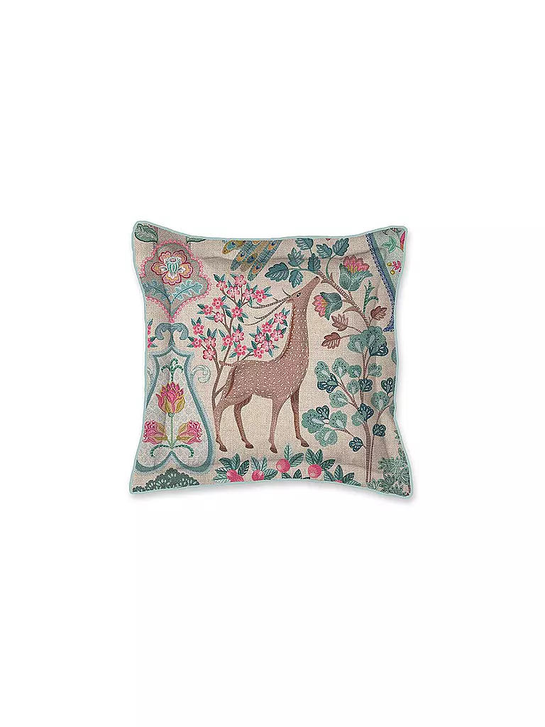 PIP STUDIO Kissen gefüllt PAVONI 45x45cm Off White beige