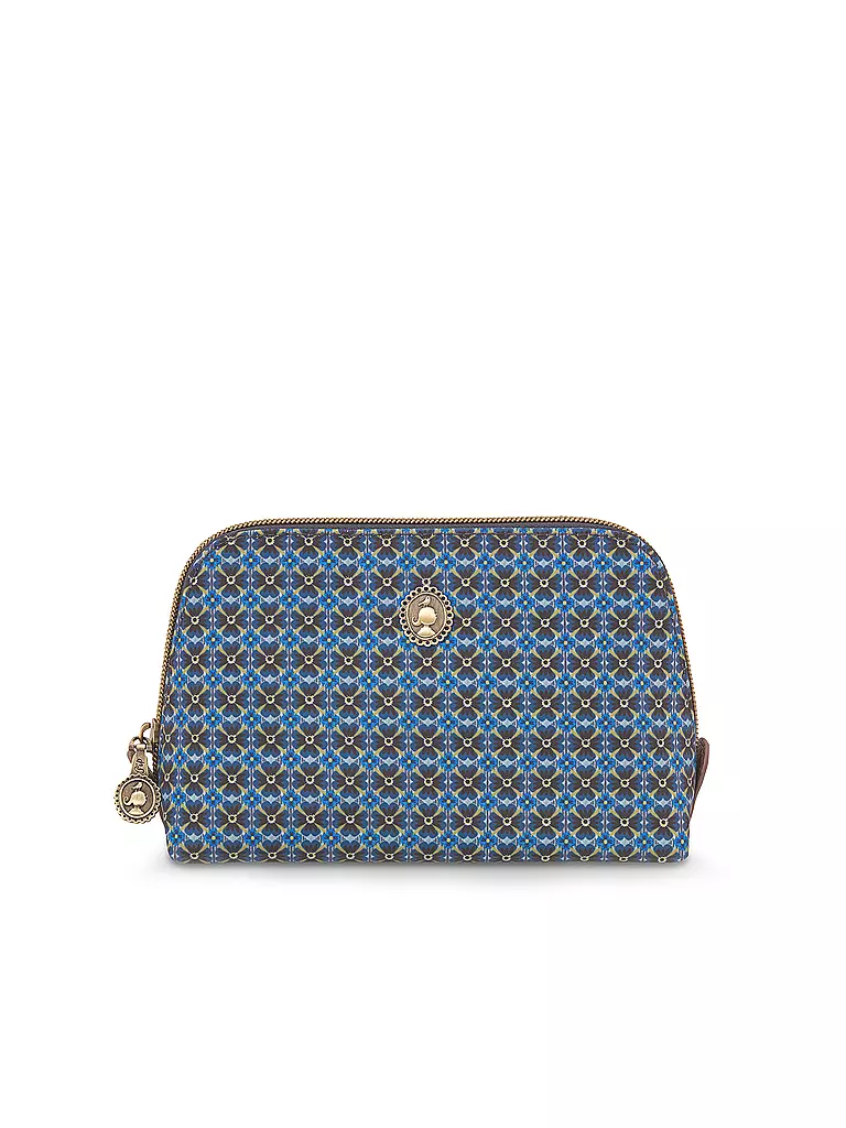 PIP STUDIO Kosmetiktasche TRIANGLE COBY Small 15x12x6cm Clover Blue ...