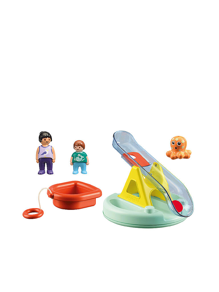 PLAYMOBIL 1,2,3 - Badeinsel mit Wasserrutsche 70635 keine Farbe