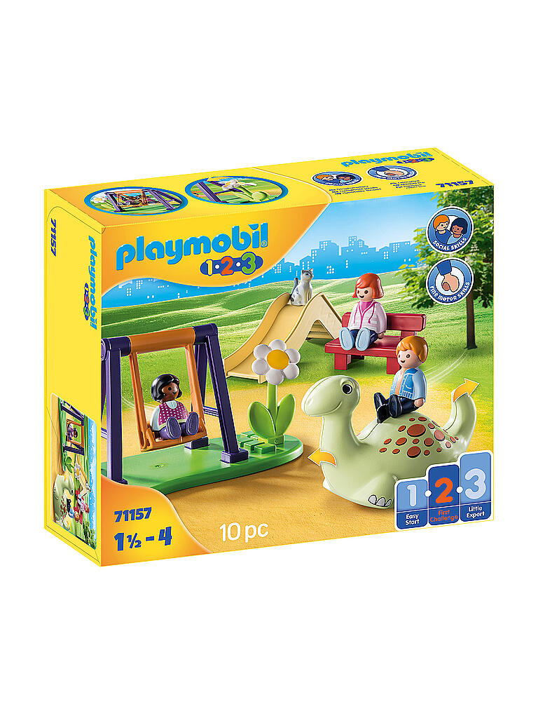 PLAYMOBIL 1,2,3 - Spielplatz 71157 keine Farbe