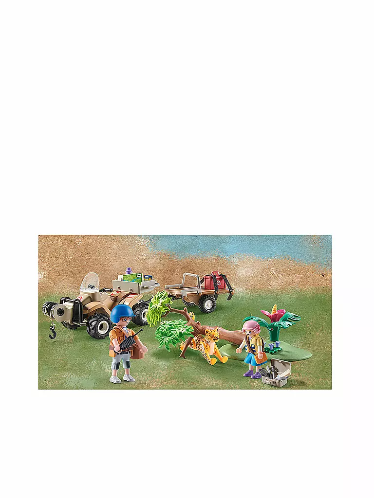 PLAYMOBIL Wiltopia- Tierrettungs-Quad 71011 keine Farbe