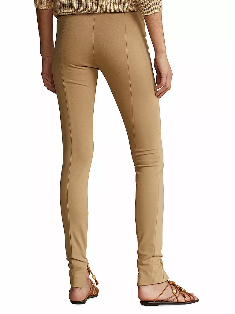 POLO RALPH LAUREN Leggings ADRY camel
