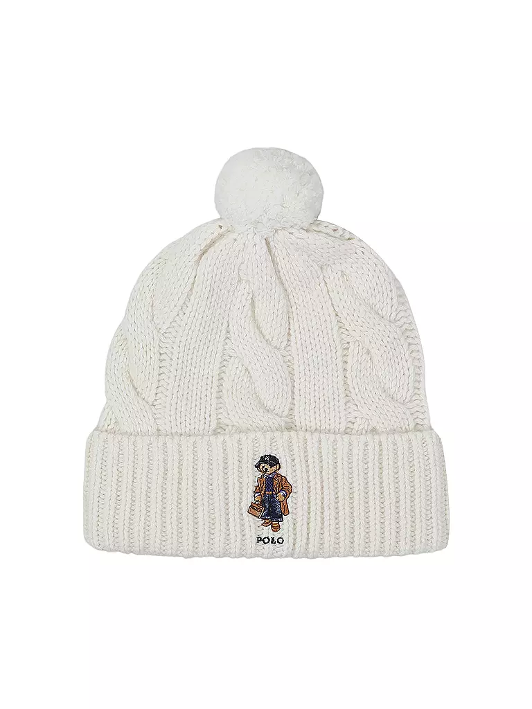 POLO RALPH LAUREN Mütze - Haube creme