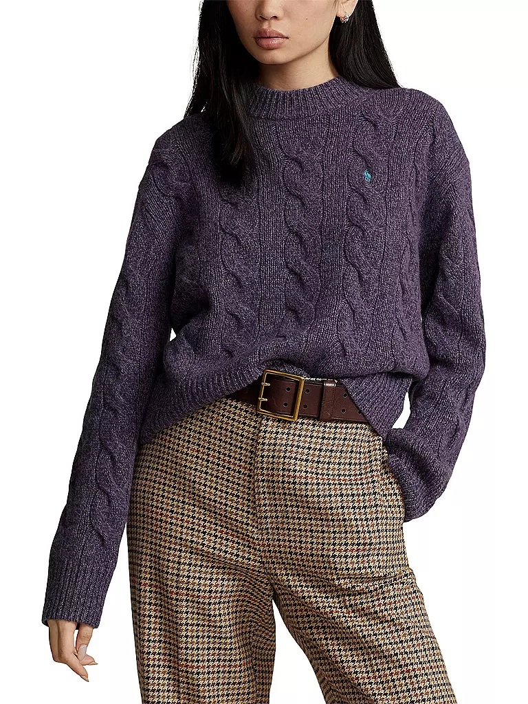 POLO RALPH LAUREN Pullover Relaxed Fit lila