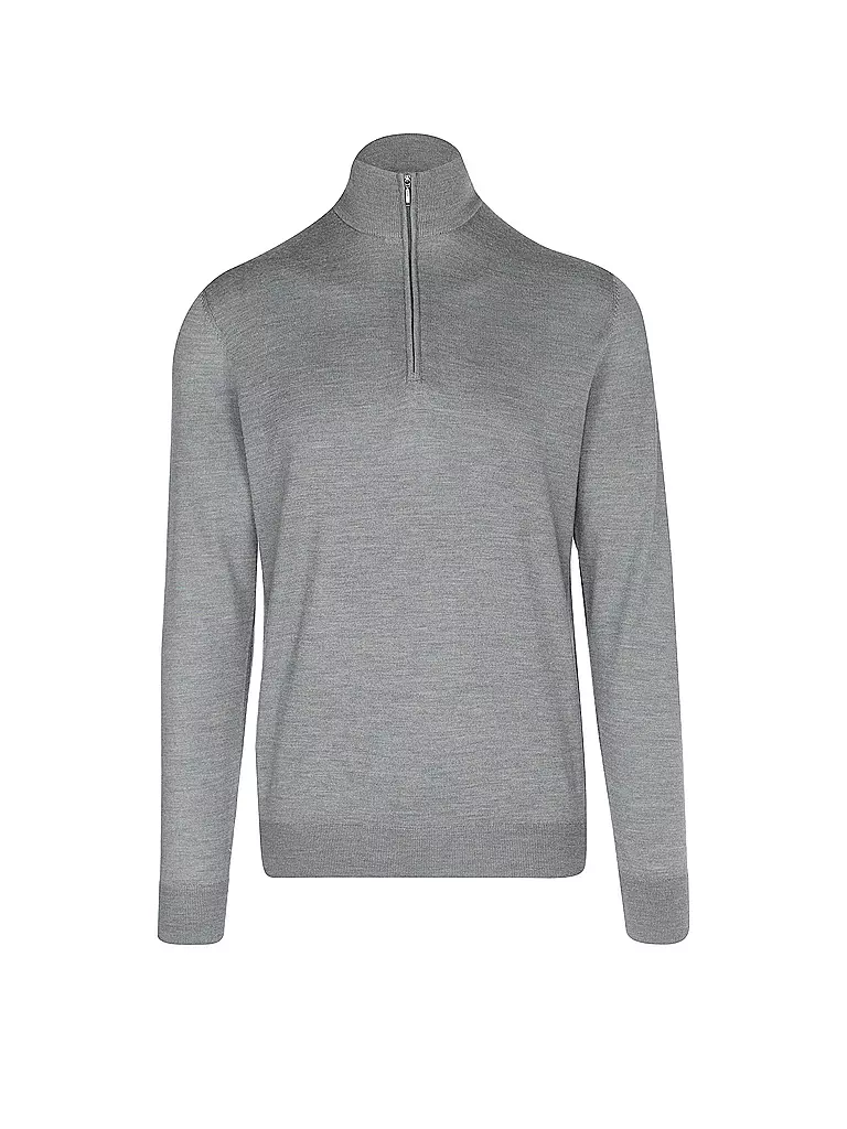 PROFUOMO Troyer Pullover hellgrau