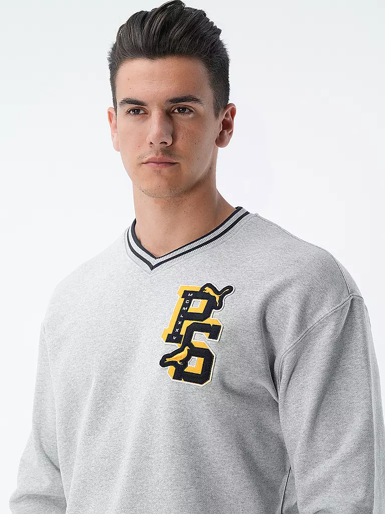 PUMA Sweater PUMA X STAPLE hellgrau