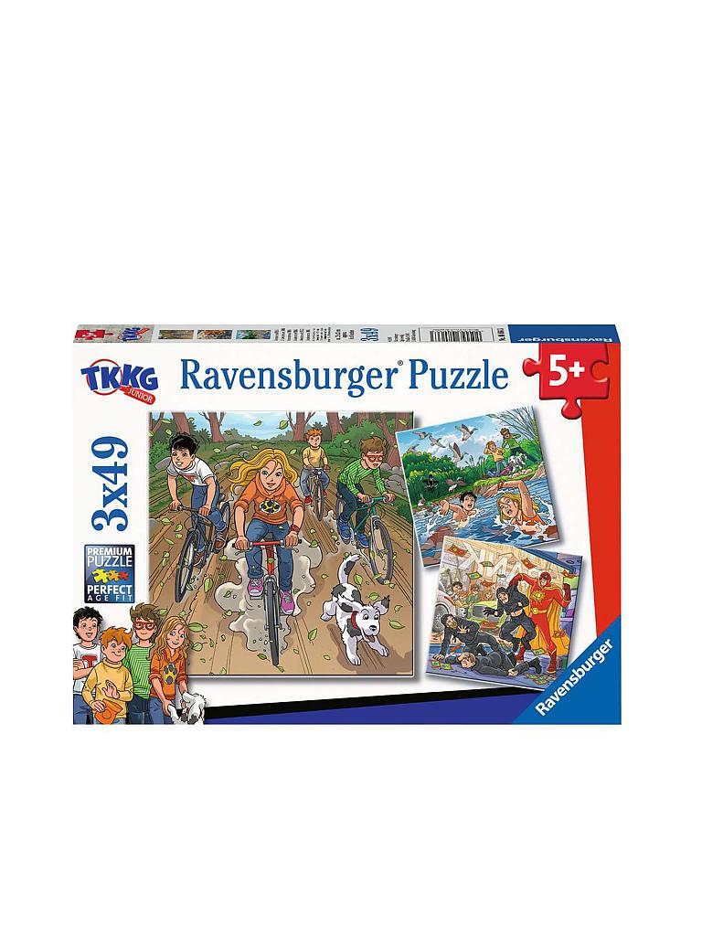 RAVENSBURGER Kinderpuzzle - Abenteuer mit TKKG keine Farbe