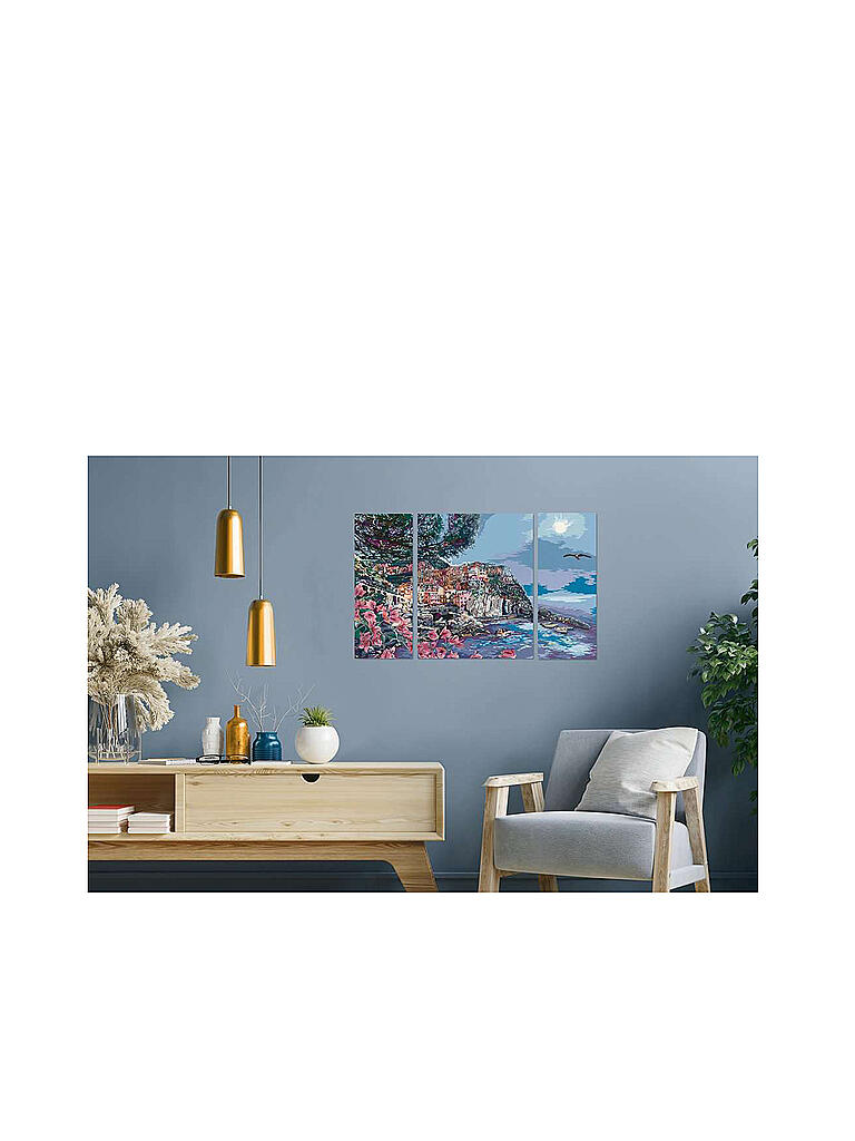 RAVENSBURGER Malen nach Zahlen - Cinque Terre keine Farbe