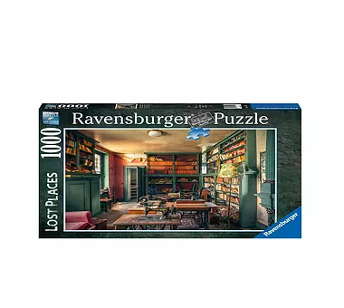 RAVENSBURGER Puzzle - Mysterious castle library - Lost Places 1000 ...