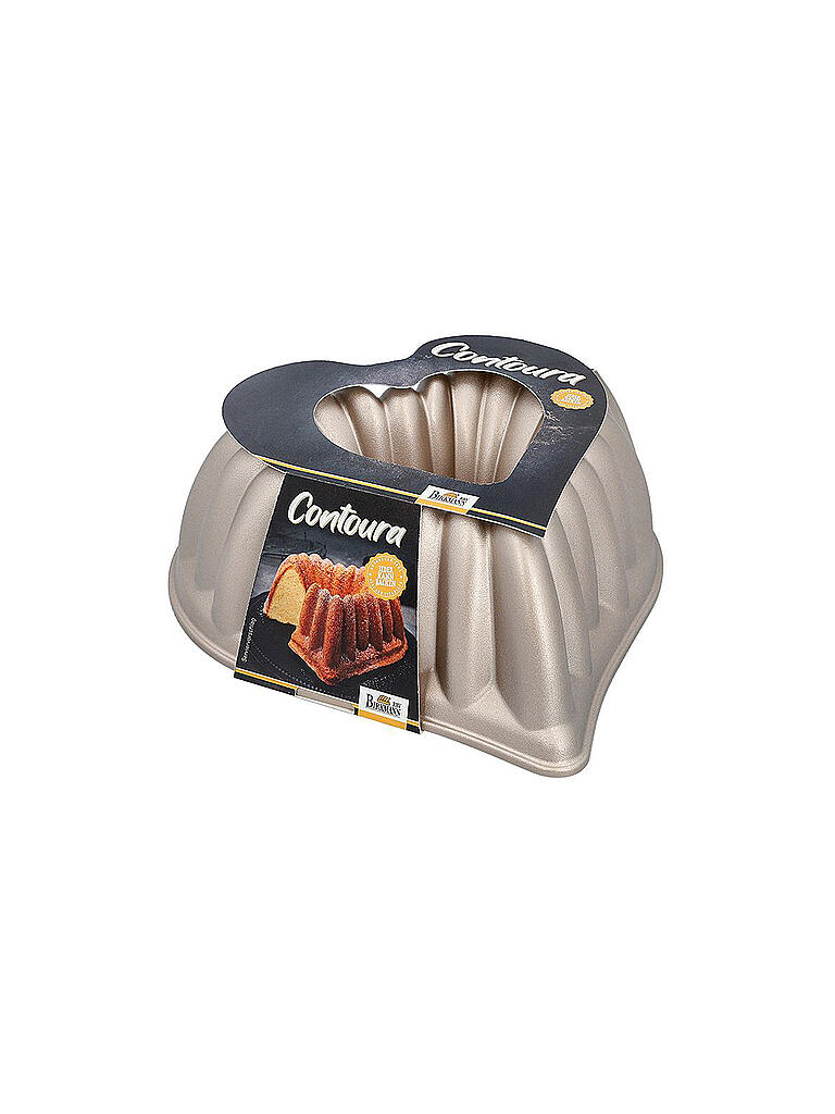 RBV BIRKMANN Gugelhupfform Herz gold