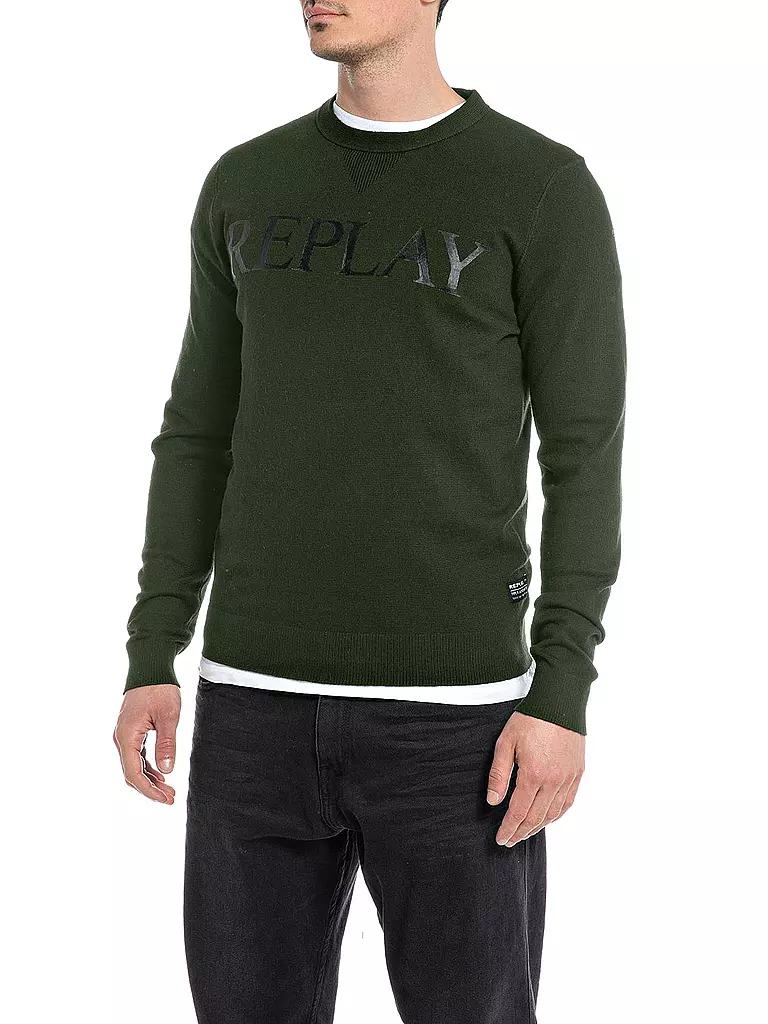 REPLAY Sweater olive