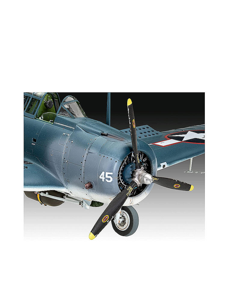 REVELL Modellbausatz - SBD-5 Dauntless Navyfighter 03869 keine Farbe