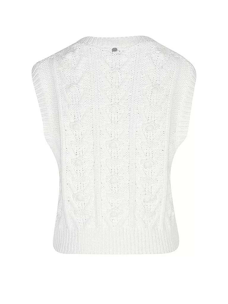 RICH & ROYAL Pullunder CHUNKY creme