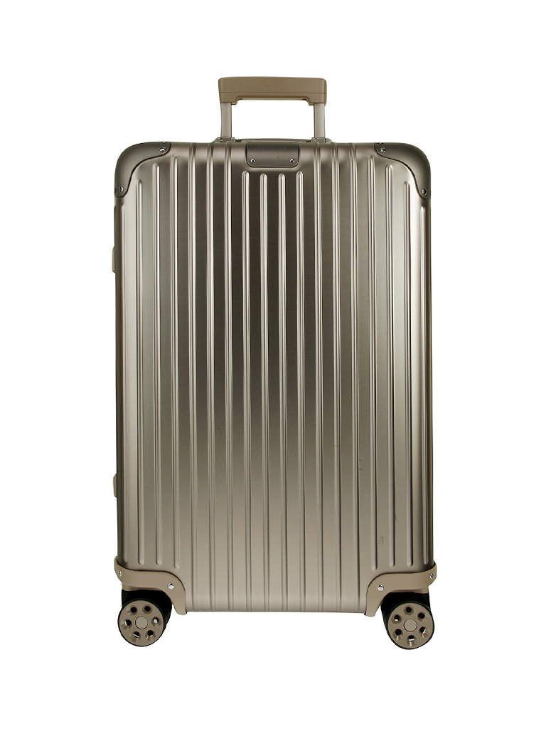 RIMOWA Trolley "Original Check-In M" (Titanium) gold
