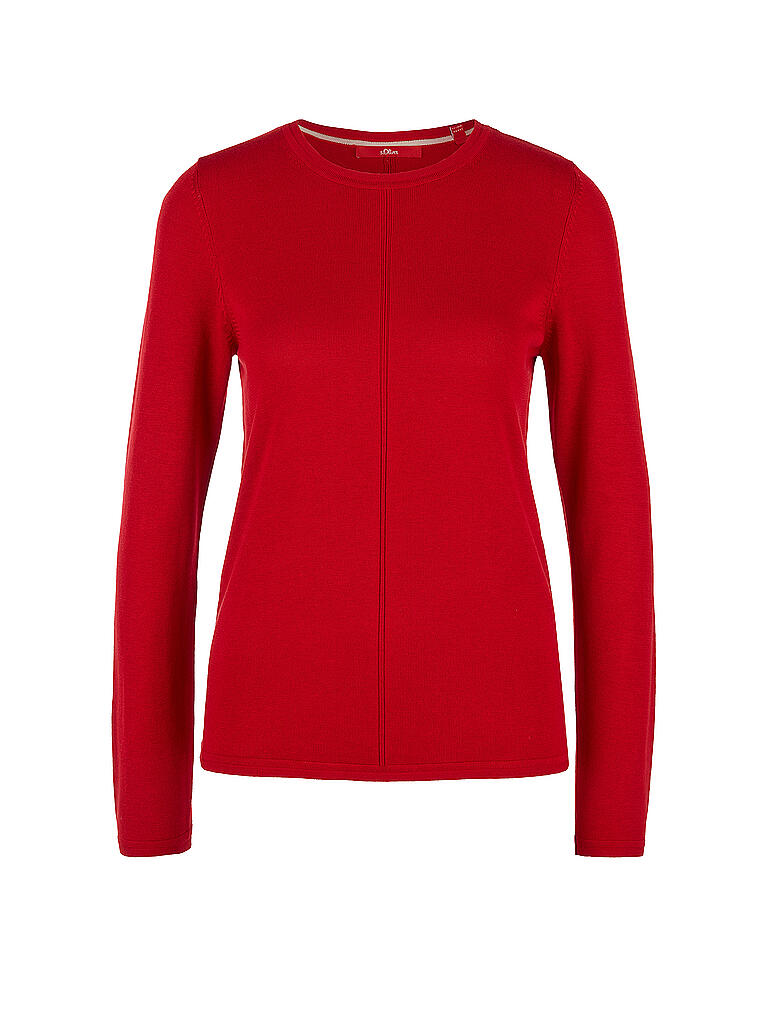 S.OLIVER Pullover rot