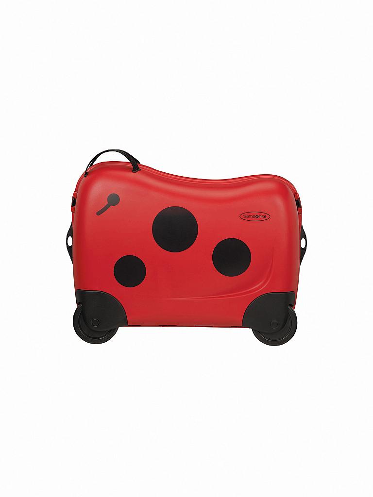 SAMSONITE Kinder Trolley " Dream Rider Suitcase " ( Ladybird L. ) rot