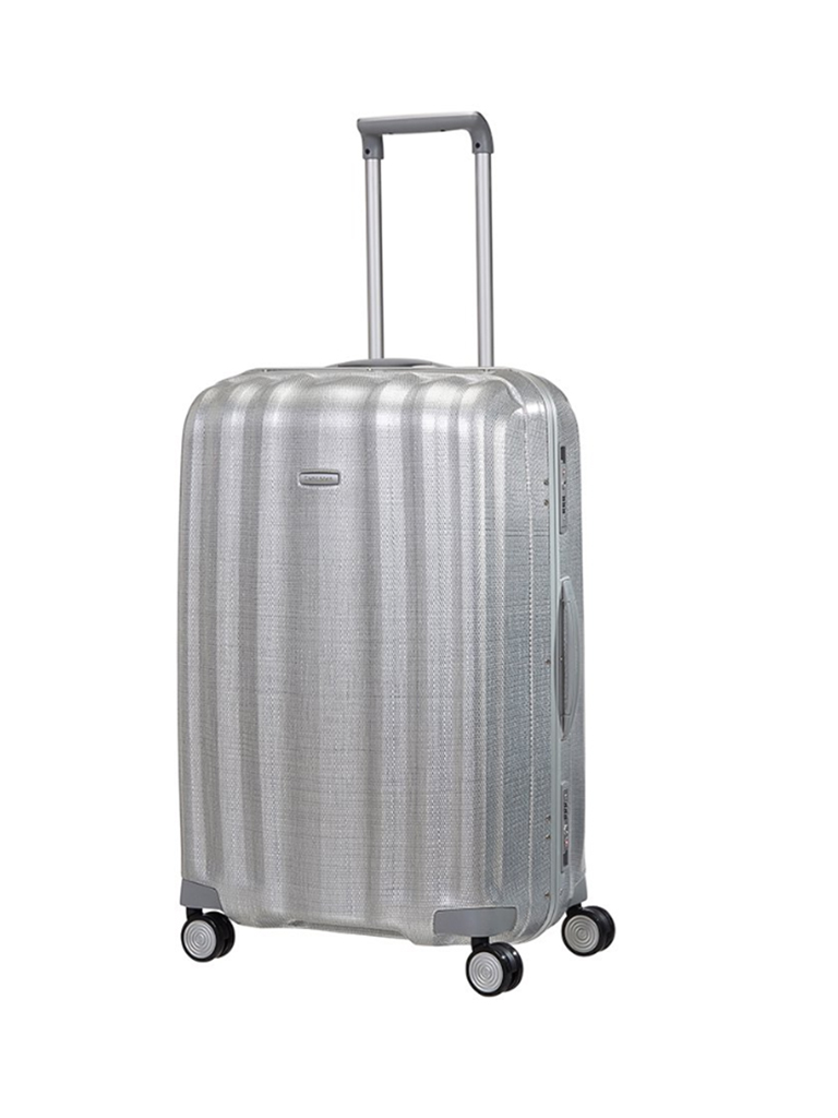 SAMSONITE Trolley "Lite Cube" Spinner 76 cm (88095 1004 Silber) silber