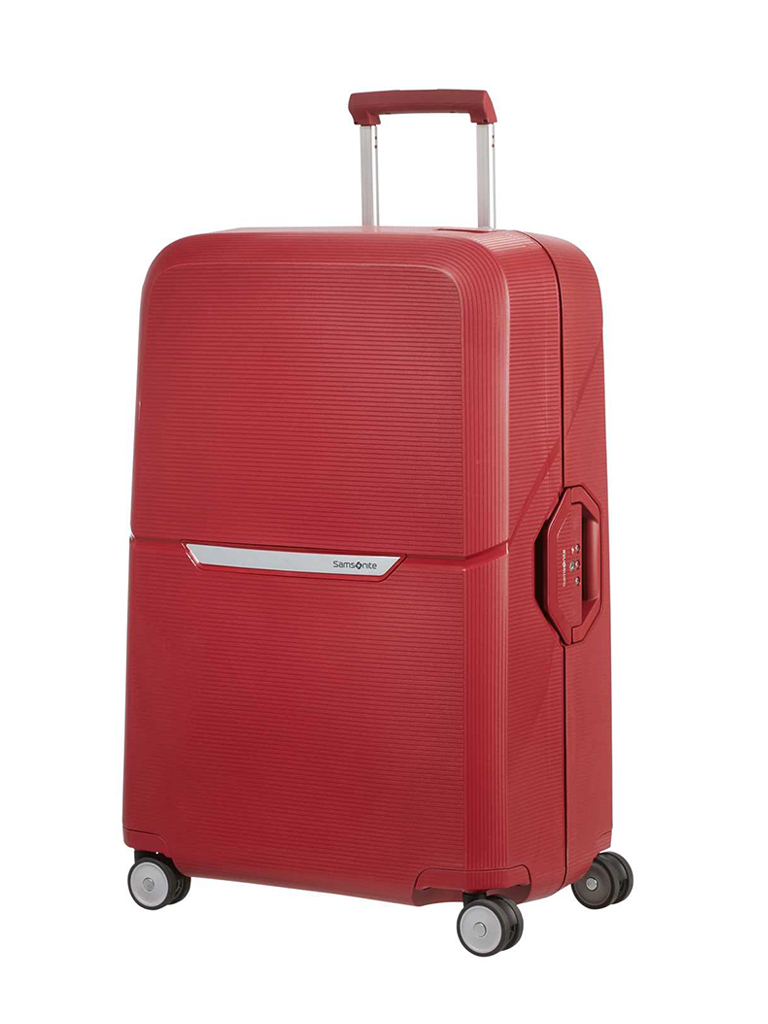 SAMSONITE Trolley "Magnum Spinner" 75cm (Rust Red) rot