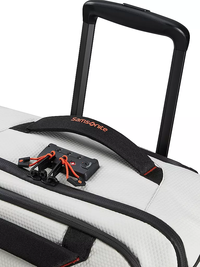 SAMSONITE Trolley ECODIVER DUFFLE 55cm cloud white weiss