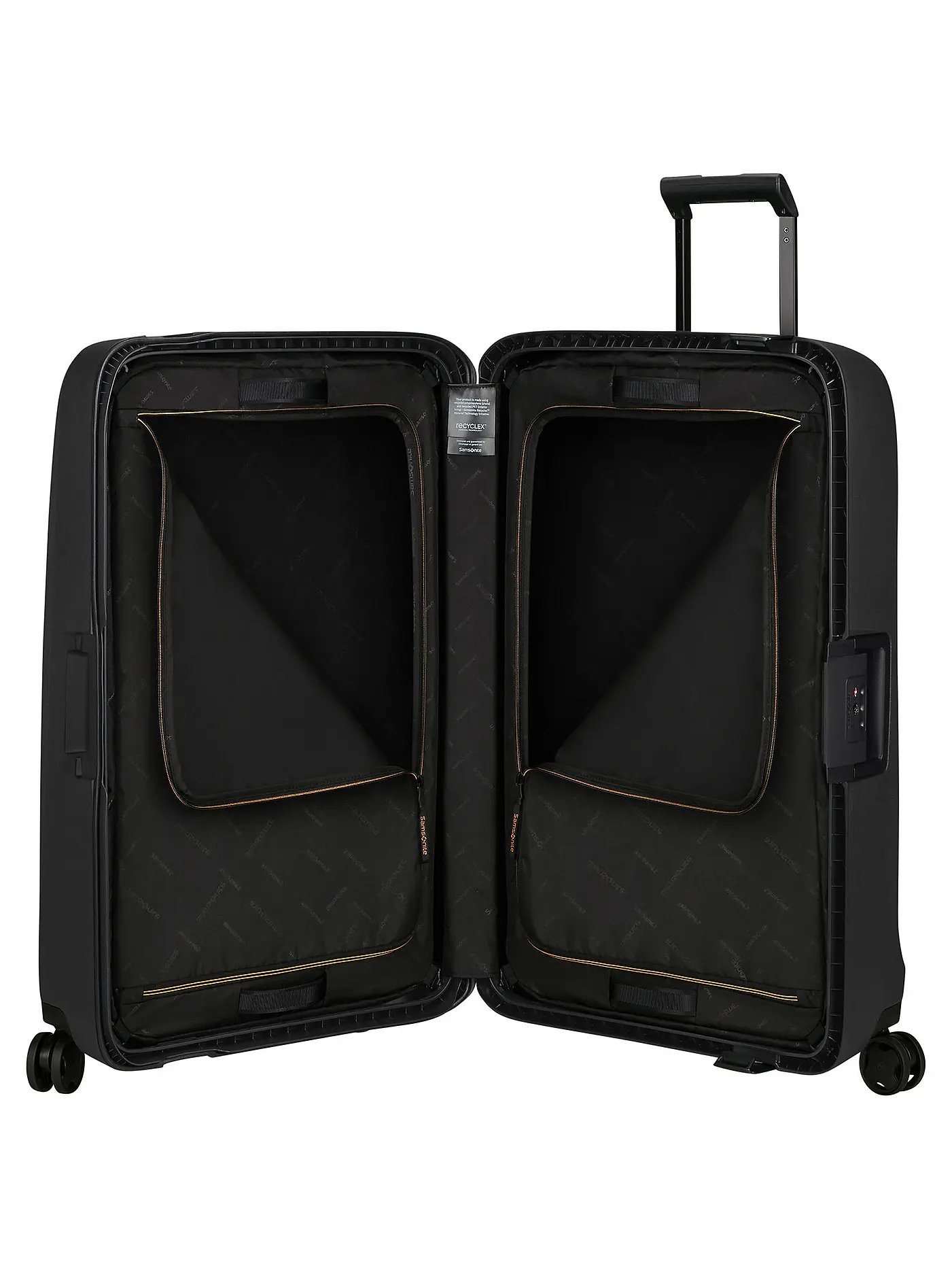 SAMSONITE Trolley ESSENS SPINNER 69cm graphite schwarz