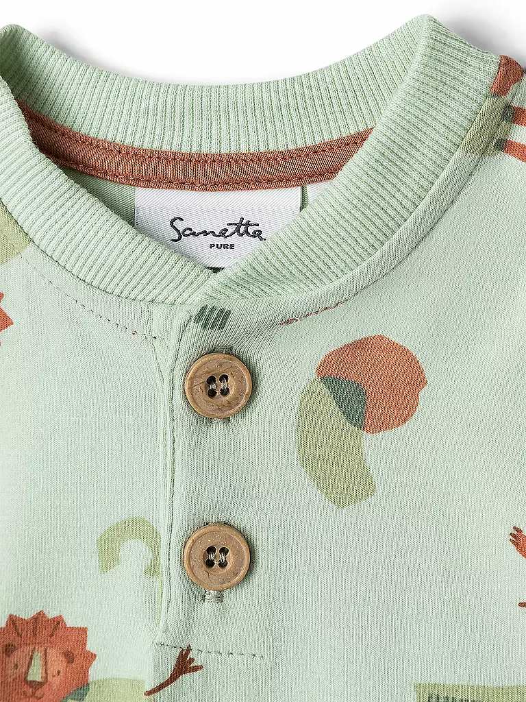SANETTA Baby Body hellgrün