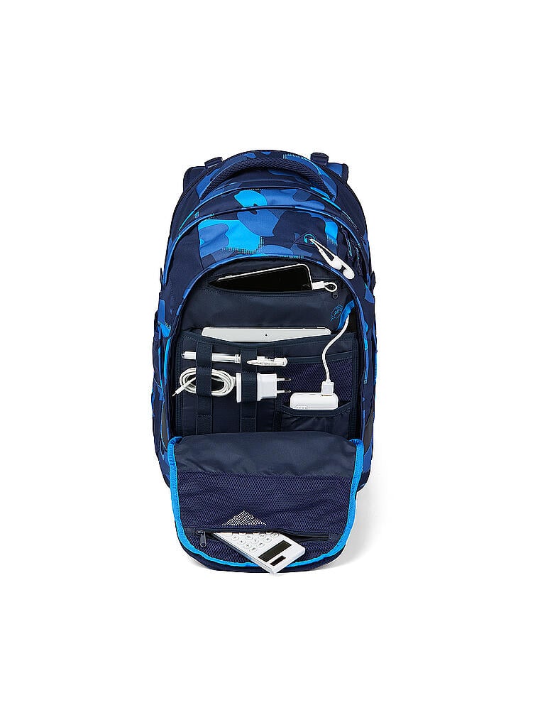 SATCH Schulrucksack Satch Match - Troublemaker blau