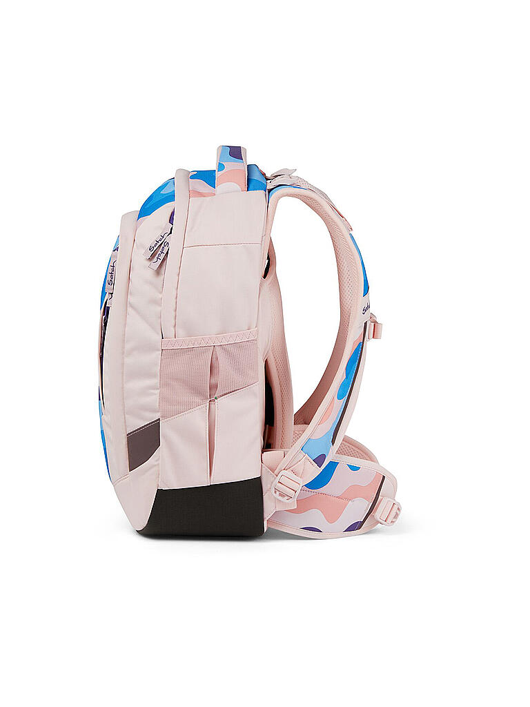 SATCH Schulrucksack Satch Sleek Candy Clouds rosa
