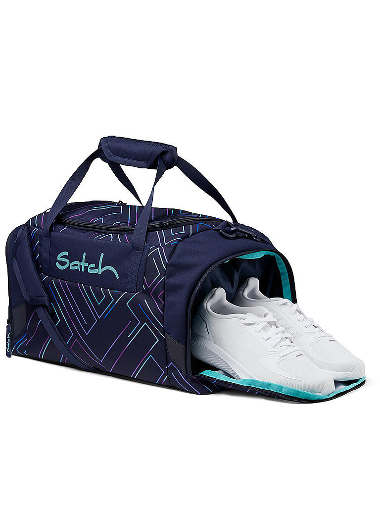 SATCH Sporttasche Purple Laser dunkelblau