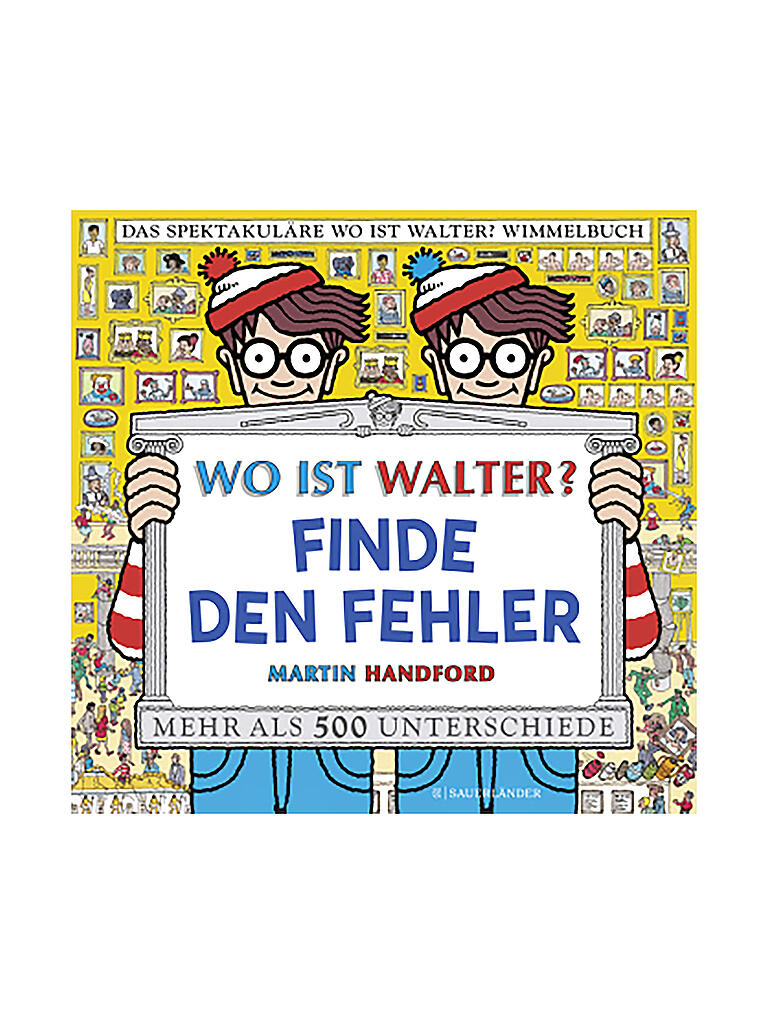 SAUERLAENDER VERLAG Wo ist Walter? Finde den Fehler keine Farbe