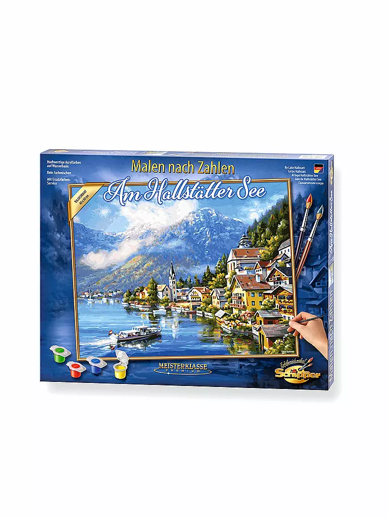 SCHIPPER Malen nach Zahlen - Am Hallstätter See keine Farbe
