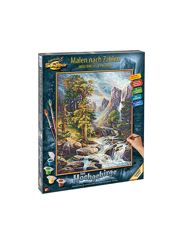 SCHIPPER Malen nach Zahlen - Im Hochgebirge keine Farbe