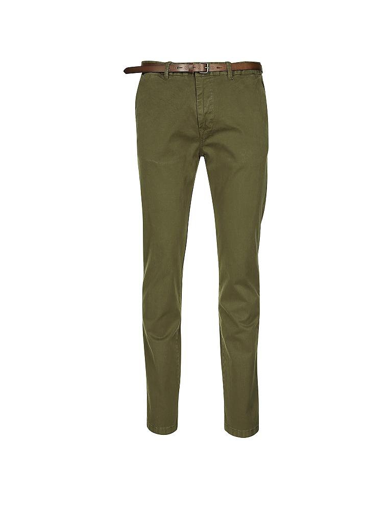 SCOTCH & SODA Chino "Stuart" olive