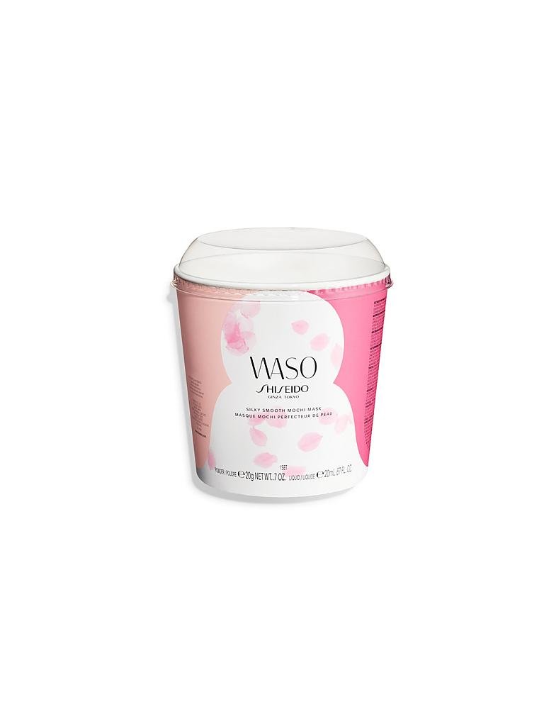 SHISEIDO WASO Silky Smooth Sakura Mochi Mask 2x20ml transparent